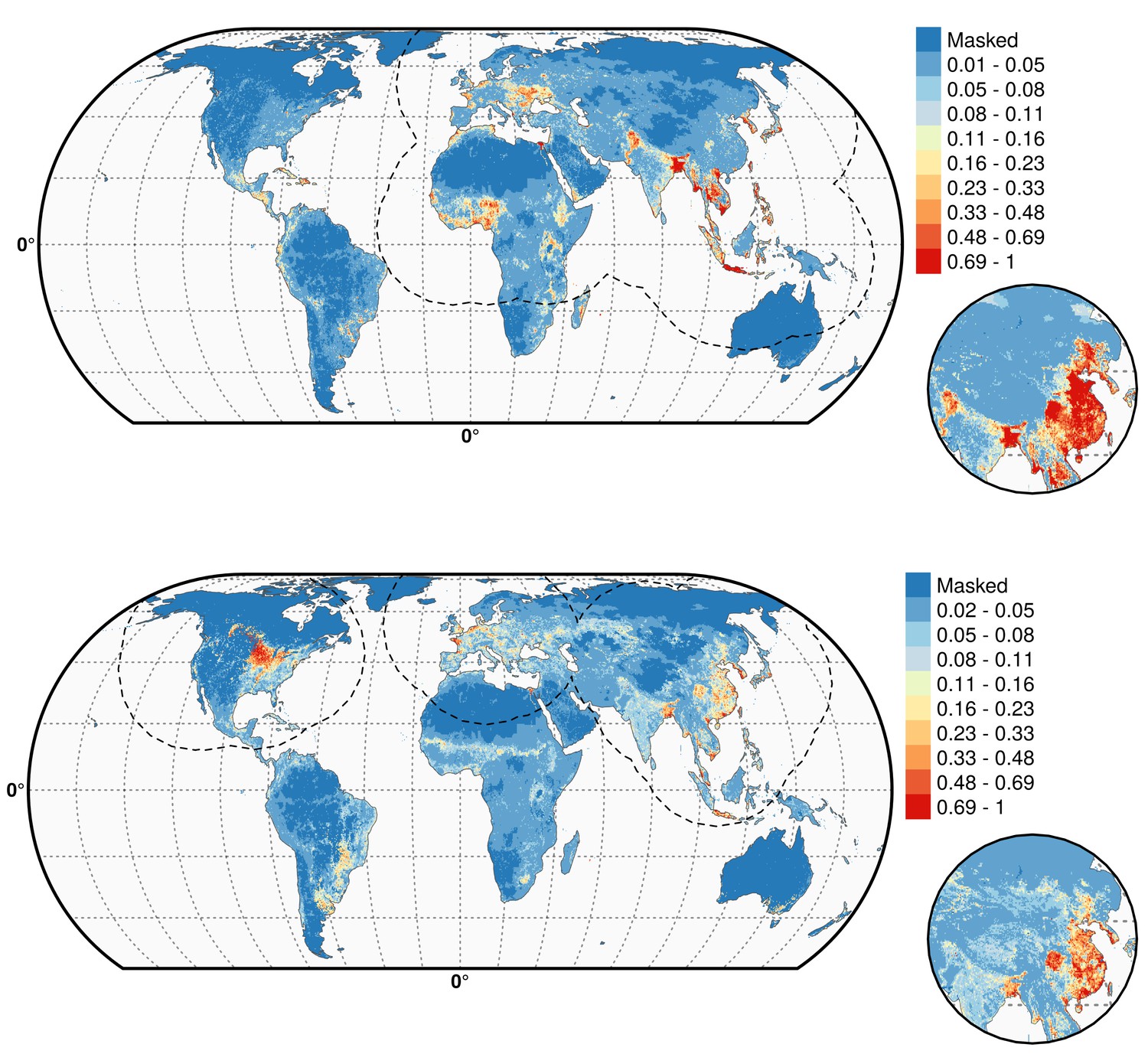 Global Mapping Of Highly Pathogenic Avian Influenza H5n1 And H5nx Clade